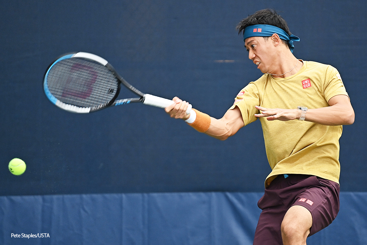 錦織圭は大会2日目の第1試合に。西岡良仁、日比野菜緒、土居美咲も出場[usオープン]